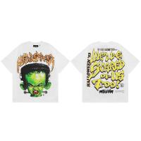 China Men's Oversized Graphic Tee Crew Neck Short Sleeve Vintage Streetwear Tee Tops for sale