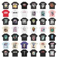 China Men's Oversized Graphic Tee Crew Neck Short Sleeve Vintage Streetwear Tee Tops for sale