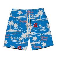 China Summer Beach Trousers Customize Logo Men's Casual Shorts Summer Double Layer Shorts Camouflage Slim Swimming Trunks Beach Pants for sale
