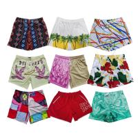 China High Quality Custom Name Logo Men Beach Shorts 5in Inseam Nylon Running Mesh Comfortable Shorts Mens Floral Beach Shorts for sale
