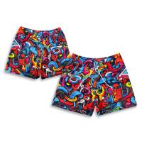 China Wholesale Men Cotton Streetwear Shorts Custom Sublimation Mesh Shorts for sale