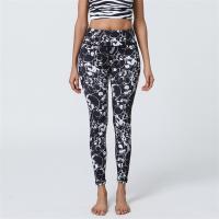 China Wholesale European Size S-XL Yoga Pants High Waist Tights Butt-lifting Yoga Leggings Printed Women's Fitness Leggings for sale