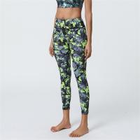 China Wholesale European Size S-XL Yoga Pants High Waist Tights Butt-lifting Yoga Leggings Printed Women's Fitness Leggings for sale