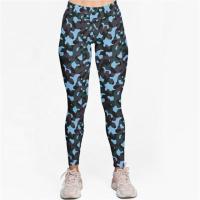 China Colorful Geometric Kente Symbols African Art Print Leggings High Yoga Waist Sublimation Printed Leggings for Women for sale
