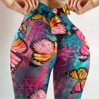 China Wholesale Women Fitness High Waist Leggings Printed Leggings Sports Seamless Yoga Tie Dye Leggings for sale