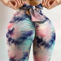 China Wholesale Women Fitness High Waist Leggings Printed Leggings Sports Seamless Yoga Tie Dye Leggings for sale