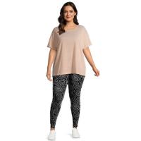 China Custom Print Pants Plus Size High Waist Gym Fitness Sport Wears Spandex Fabric Butter Soft Women Yoga Leggings For Workout for sale