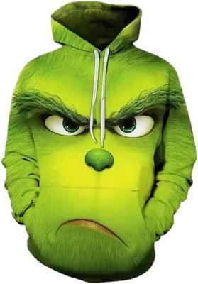 China Unisex Christmas Hoodie Novelty Sweatshirt , Halloween Pullover Hooded With Pocket for sale