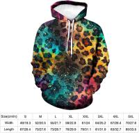 China Color Rainbow Printed Hoodie Tie Dye Sweatshirt Fashion Graphic Pullover For Men Women for sale