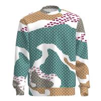China Round Neck Sweatshirt Thermal Sublimation Heat Transfer Digital Printing Custom DIY Hoodie for sale