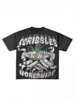 China 3D Graphic Boys Girls T Shirts Crewneck Short Sleeve Tees For Teens for sale