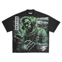 China Men's Graphic Tees S - 4XL Cool Lightweight Fitted Printed Design T-Shirts Nature for sale