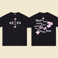 China Graphic Print T-Shirt Vintage Drop Shoulder Short Sleeve Casual Loose Tees Summer Outfits for sale