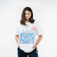 China Custom Logo Quality Tops Manufacturer Graphic Printing Drop Shoulder Heavyweight Mens Oversized Puff Printed T-shirts for sale