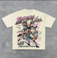 China Heavyweight Manufacturing Cropped T Shirt Men Cotton Boxy Graphic T Shirts For Men for sale