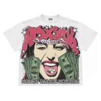 China Heavyweight Manufacturing Cropped T Shirt Men Cotton Boxy Graphic T Shirts For Men for sale