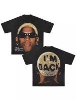 China Dtg T Shirt Streetwear Customization Graphic Oversize Digital Printing T Shirt for sale