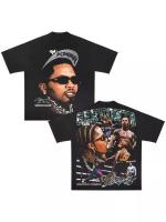 China Dtg T Shirt Streetwear Customization Graphic Oversize Digital Printing T Shirt for sale