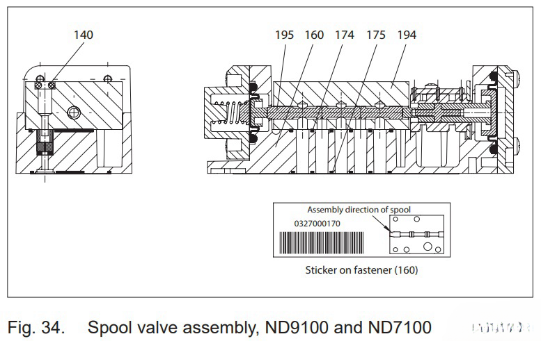 Slide Valve Assembly Diagram 1