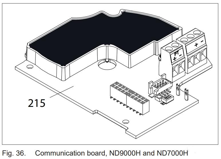 Communication Circuit Board Diagram 1