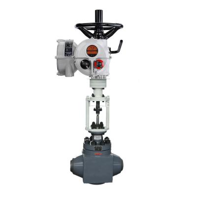 China Chinese Electric Control Valve With ROTORK IQ2 IQ3 Electric Valve Actuator for sale