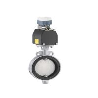 China Keystone 9 Control Butterfly Valve With Electric Actuator With KOSO EPA800 for sale