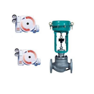 China ChuanYi Brand Quick-Change Single-Seat Control Valve With Flowserve Logix 3200MD Digital HART Positioner for sale
