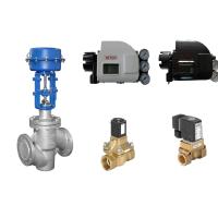 China Pneumatic Control Valves With Koso KGP5000 Smart Valve Positioner And Burkert  5404 Solenoid Valve for sale