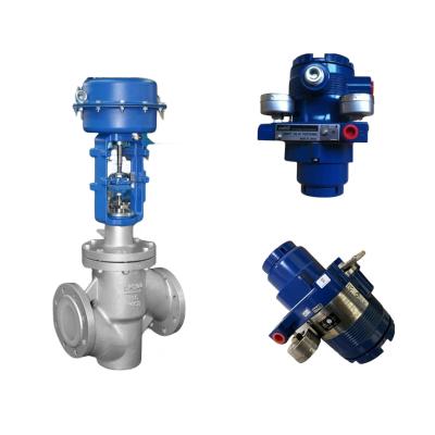 China Pneumatic Control Valves With Azbil AVP 300 Series Smart Valve Positioner for sale