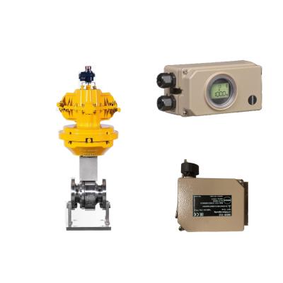 China Pneumatic Control Valve With Hard communication Samson Electropneumatic  3730-3 And samson 4763 positioner for sale