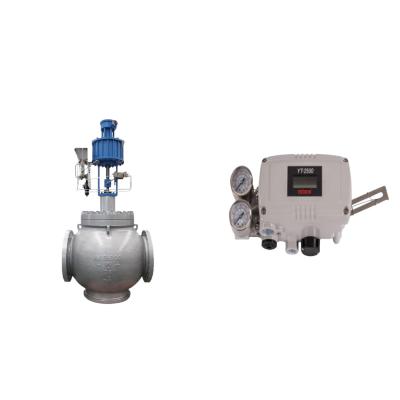 China Pneumatic Control Valve With Original Rotork YT-2500 Smart Valve Positioner And  Actuator for sale