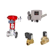 China Pneumatic Control Valve With Original Rotork YT-2500 Smart Valve Positioner And  Burkert Type 5404 Solenoid Valve for sale