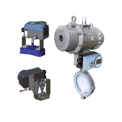 China Burkert Digital electro-pneumatic positione Type 8792 valve positioner with Chinese brand control valve and actuator for sale
