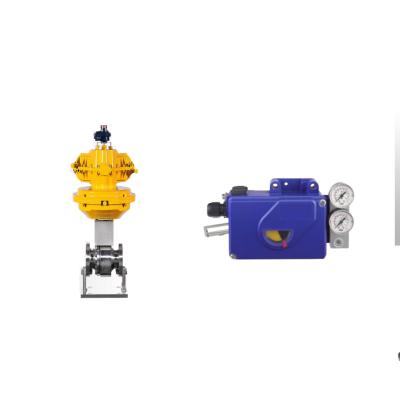 China Chinese Pneumatic Control Valve With Intelligent Original Foxboro SRI990 Valve Positioner for sale