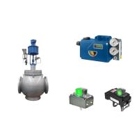 China Chinese Pneumatic Control Valve With Intelligent Original Foxboro SRD991 Valve Positioner And Rotork Limit Switch for sale