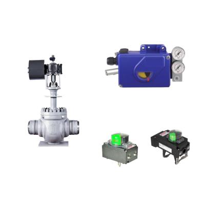 China Chinese Pneumatic Control Valve With Intelligent Original Foxboro SRI990 Valve Positioner And Rotork Limit Switch for sale