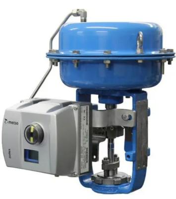 China Chinese Control Valve With Neles Valve Positioner ND9000 and pnematic actuator for sale