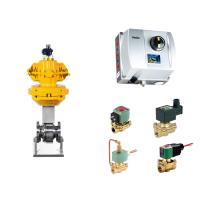 China Chinese Pneumatic  Control Valve with Neles ND9000 Intelligent  Valve Positioner With Asco Solenoid Valve Stock Supplier for sale