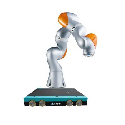 China 7 Axis Kuka Robot Arm LBR Iiwa 14 R820 With CNGBS Four Way Shuttle Robot For Automation for sale