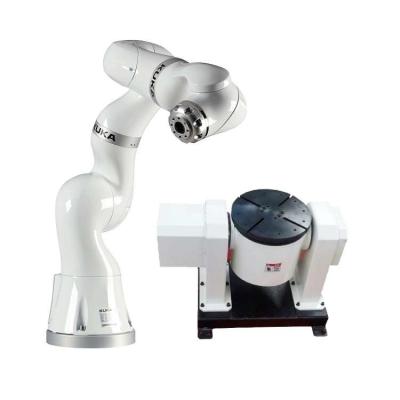 China 7 Axis Robotic Arm Kuka LBR Iiwa 14 R820 CR With CNGBS Welding Positioner For Welding Robot for sale