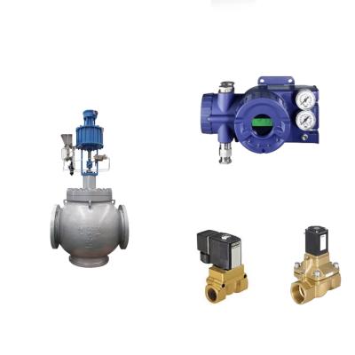 China Chinese Pneumatic Control Valve With Intelligent Original Foxboro SRD960 Valve Positioner And Burkert Solenoid Valve for sale
