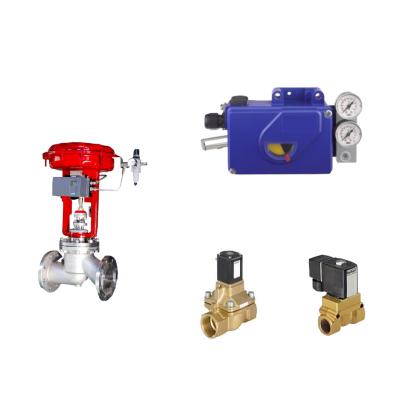 China Chinese Pneumatic Control Valve With Intelligent Original Foxboro SRI990 Valve Positioner  And Burkert Solenoid Valve for sale