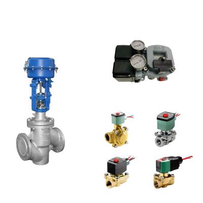China Chinese Pneumatic Control Valve With  Masoneilan SVI2-21123121 Valve Positioner And ASCO Solenoid Valve for sale