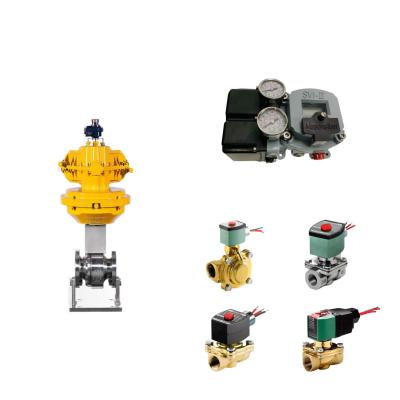 China Chinese Pneumatic Control Valve With Masoneilan SVI2-21113111 Valve Positioner And ASCO Solenoid Valve for sale