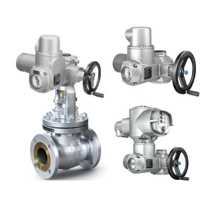 China Cinese Electric Valve With Auma Electric Actuator for sale