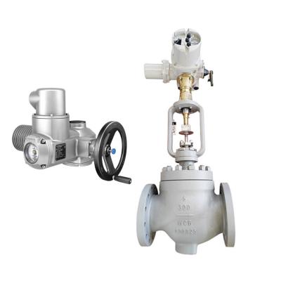 China Auma Electric Acatuator With Chiese Electric Ball Vavle Globe Valve For Valve Control for sale
