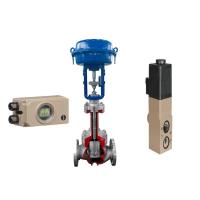 China China large calibre regulator with Samson 3730-5 valve positioner  and 3963 solenoid valve for sale