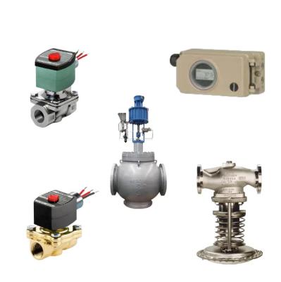 China Samson 3730-2 positioner and Asco 210 solenoid valve Masoneilan pressure reducing valve 78-40 for sale