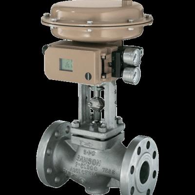 China Samson 3241 control valve and 3271-750 square centimeter pneumatic actuator with 3730-4 valve positioner for sale