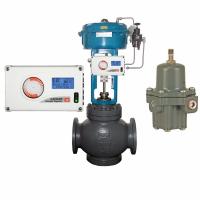 China Control Valve Factory Uses Flowserve Logix 520MD/521MD/522MD Valve Positioner And Masoneilan78-40 Regulator for sale
